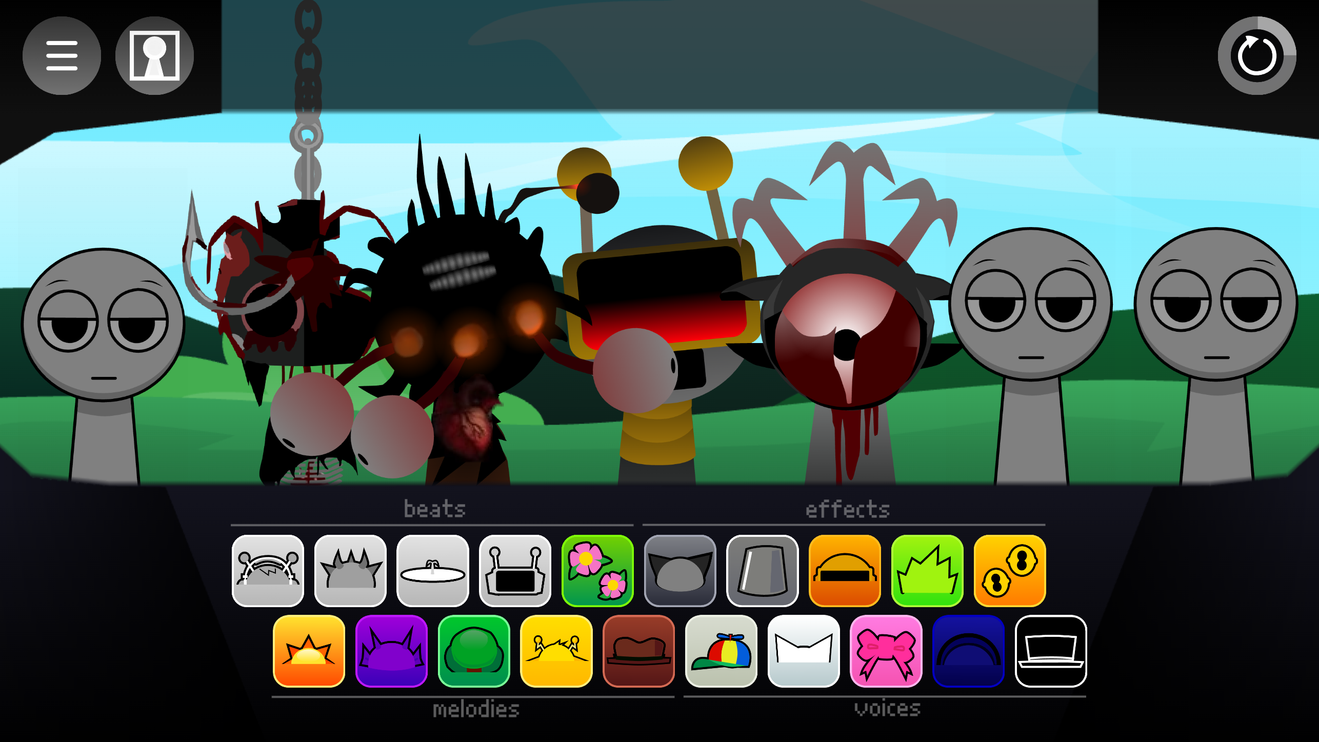 Sprunki paradox but oren... by Grinchi(@Koenigseggjesko) /Scratch ...