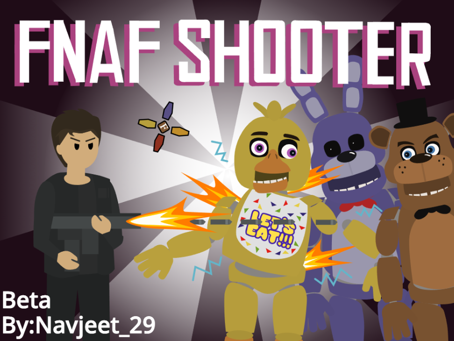 FNAF SHOOTER BETA by @Navjeet_29 /Scratch project hosted on Cocrea.