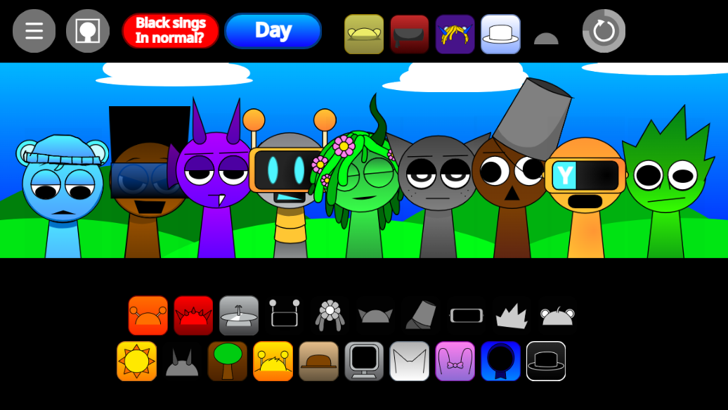 Sprunki modded - Scratch version 2 by @HeresDamerYT /Scratch project ...