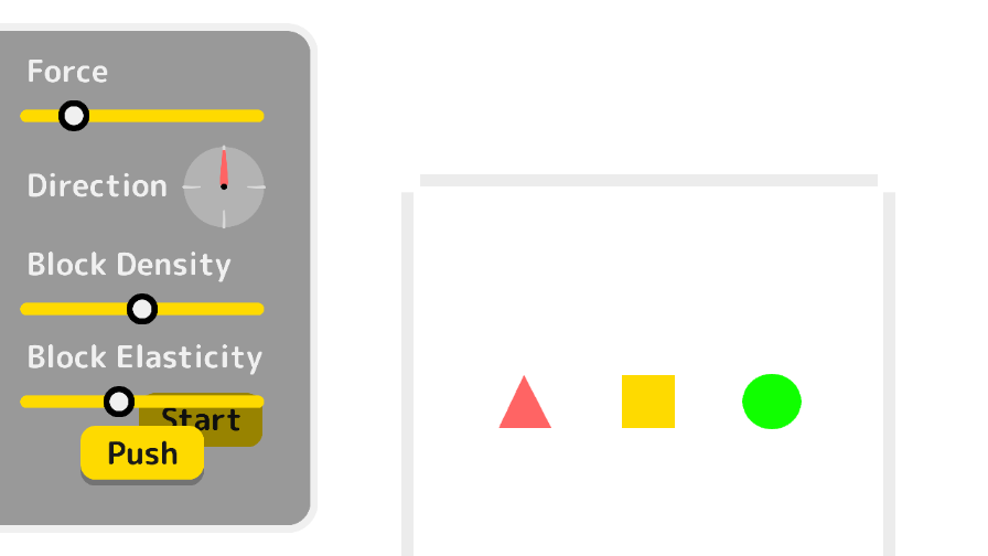 Physics Engine: Collision by @Jamin /Scratch project hosted on Cocrea.