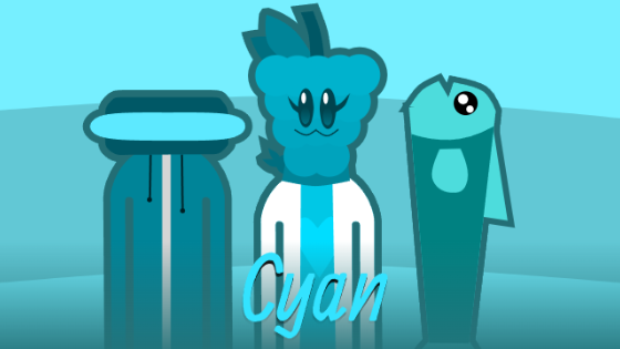 Cyan - Colorbox (fan-made) V11 [Incredibox] by @The-Object-Camper ...